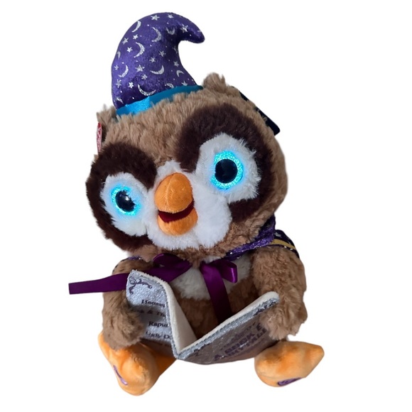 Cuddle Barn | Toys | Octavius The Storytelling Owl Soft Plush Talking ...